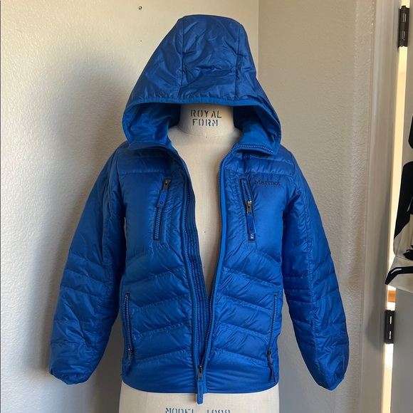 Marmot | Jackets & Coats | Marmot Vibrant Blue Quilted Jacket | Poshmark
